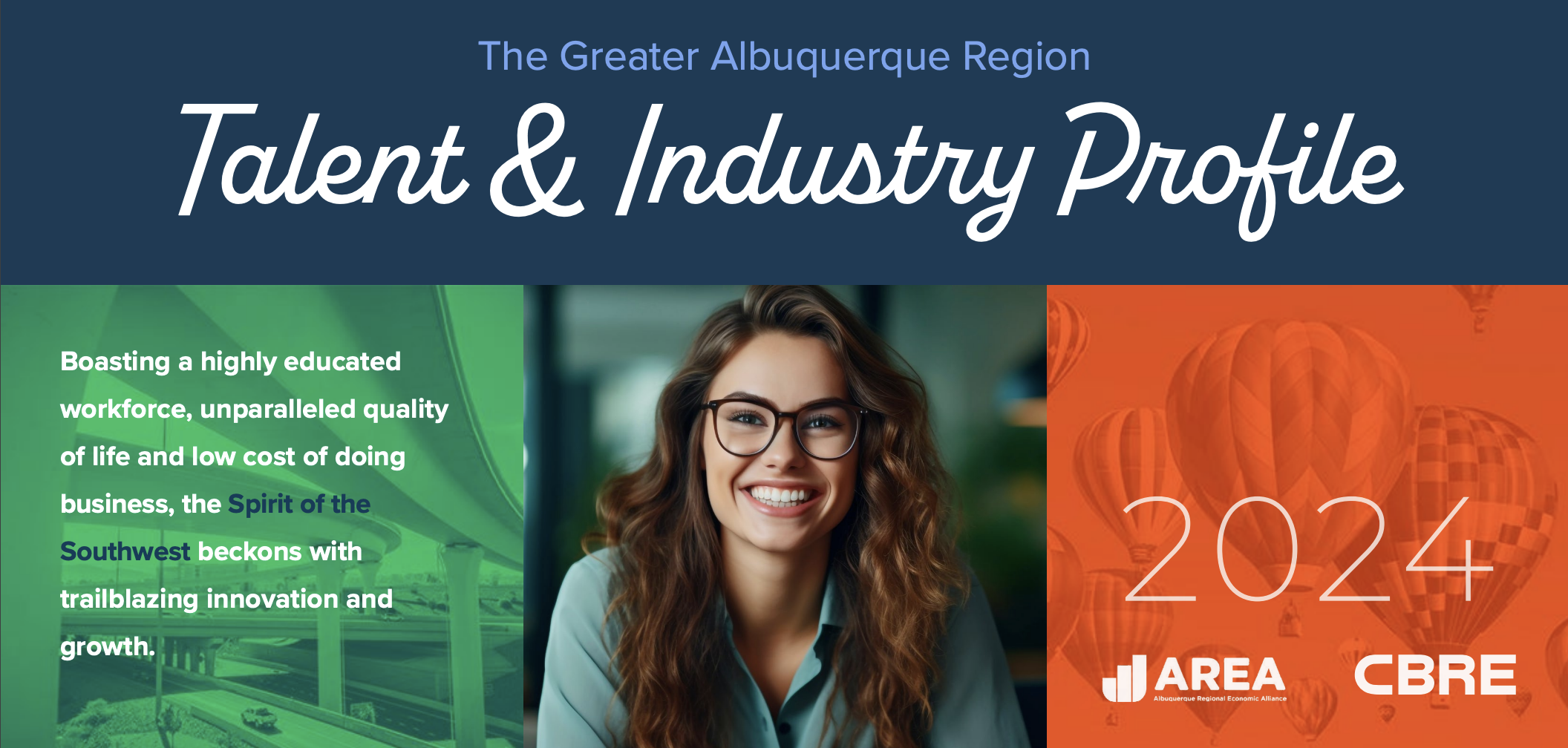 AREA & CBRE 2024 Greater Albuquerque Talent & Industry Profile | GAAR Blog | Greater Albuquerque ...